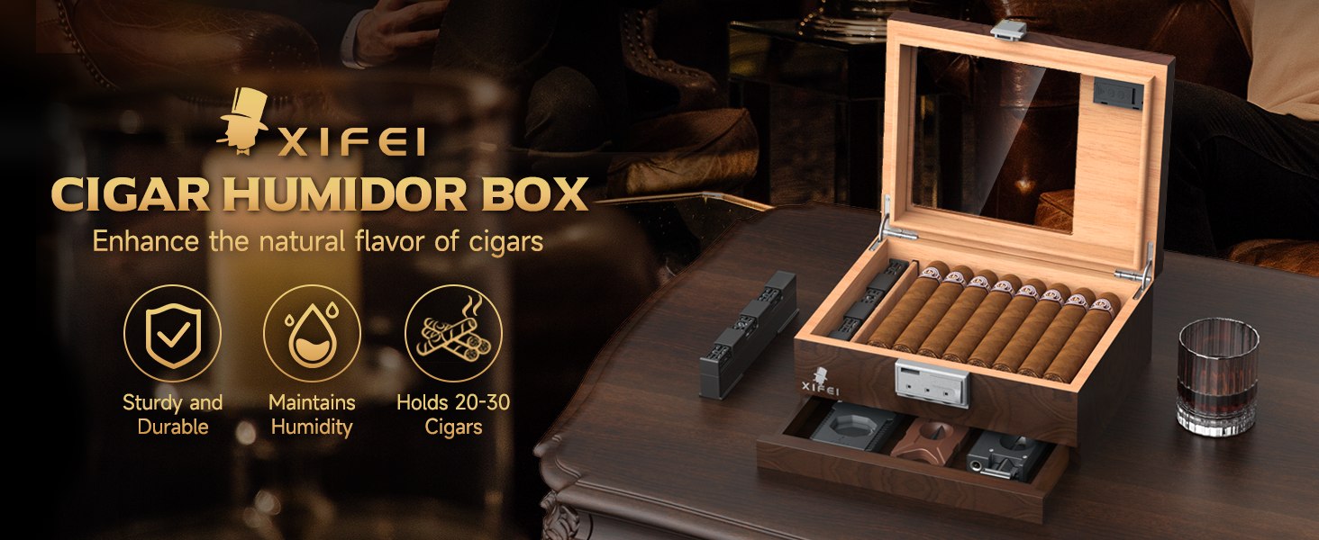 New arrivals | Luxury Meets Security: A Cedar-Lined Humidor for Discer ...
